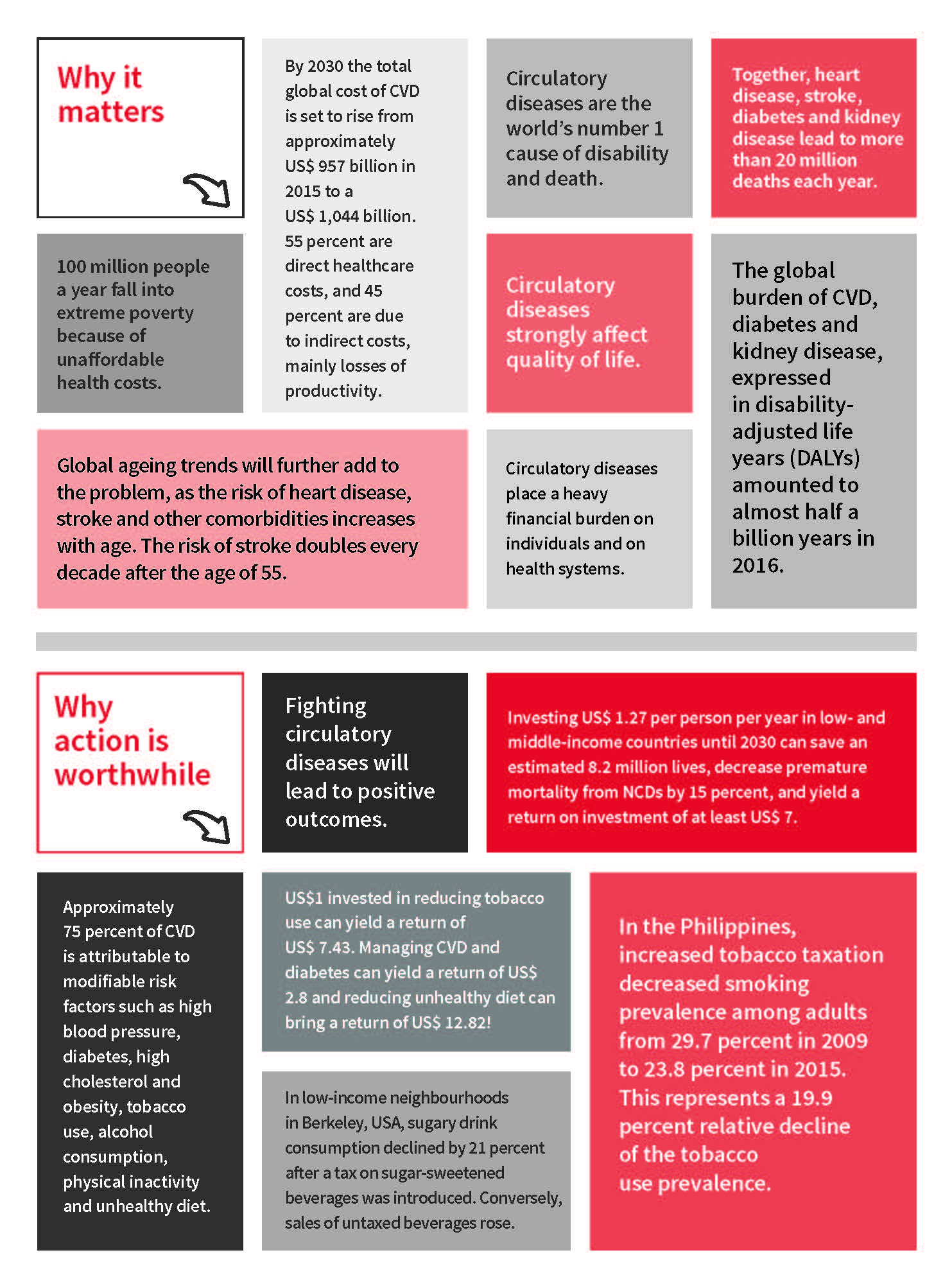 Infographic: Cost of Circulatory Health | World Heart Federation