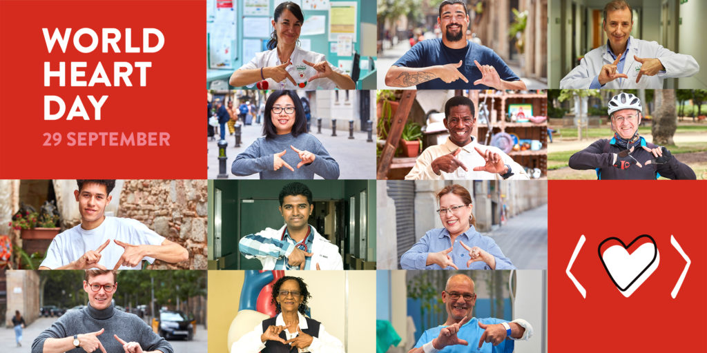 On World Heart Day, 29 September 2019, the World Heart Federation calls ...
