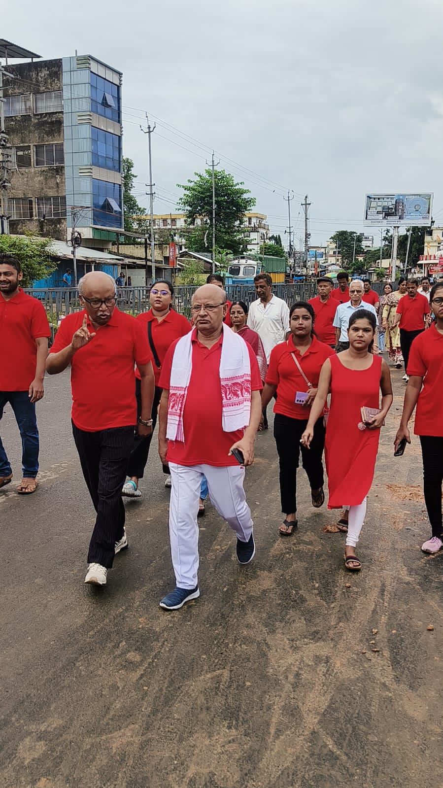 Walkathon event in Silchar - World Heart Federation