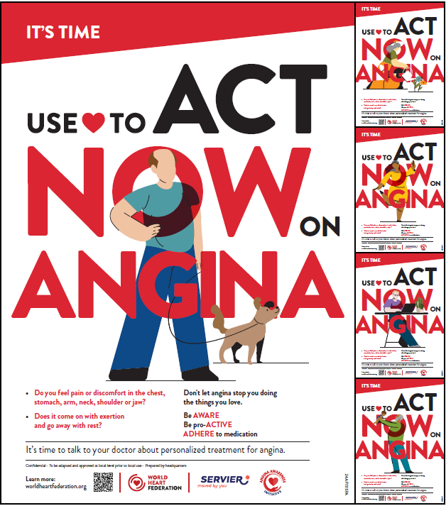 Posters: Angina - World Heart Federation