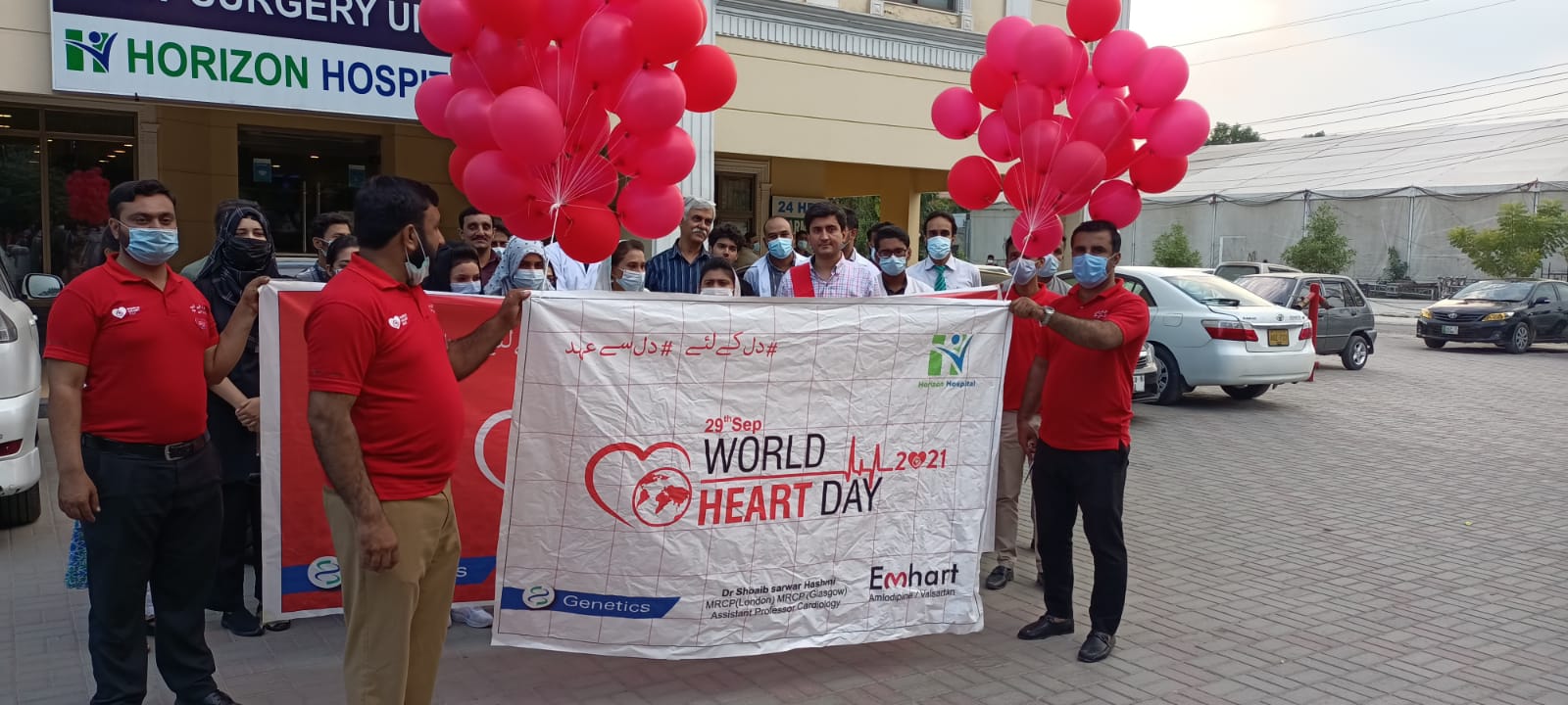 World Heart Day walk for awareness - World Heart Federation
